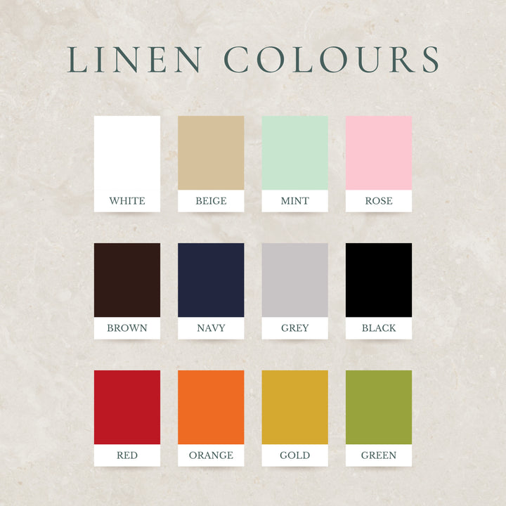 Linen Signage – Custom Boards Toronto
