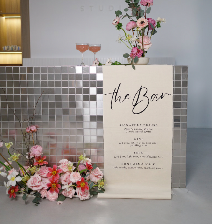 Linen Signage – Custom Boards Toronto