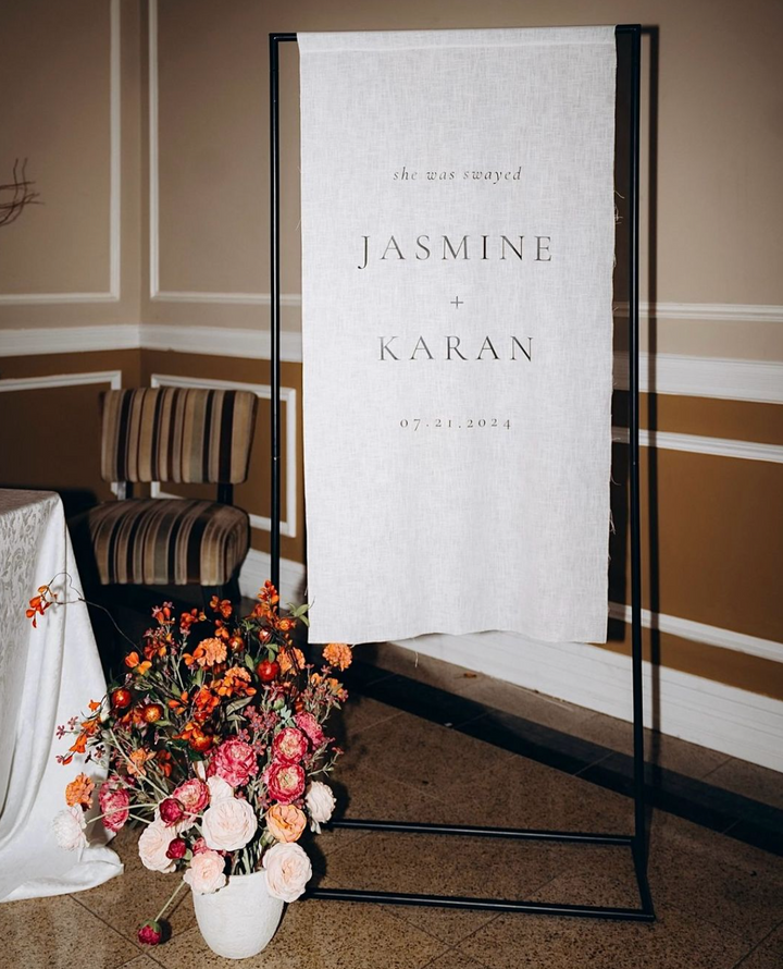 Linen Signage – Custom Boards Toronto